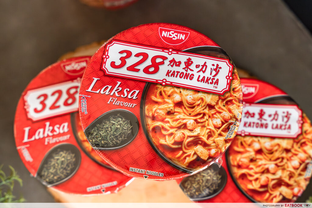 NISSIN Has New 328 Katong Laksa Cup Noodles | Eatbook.sg