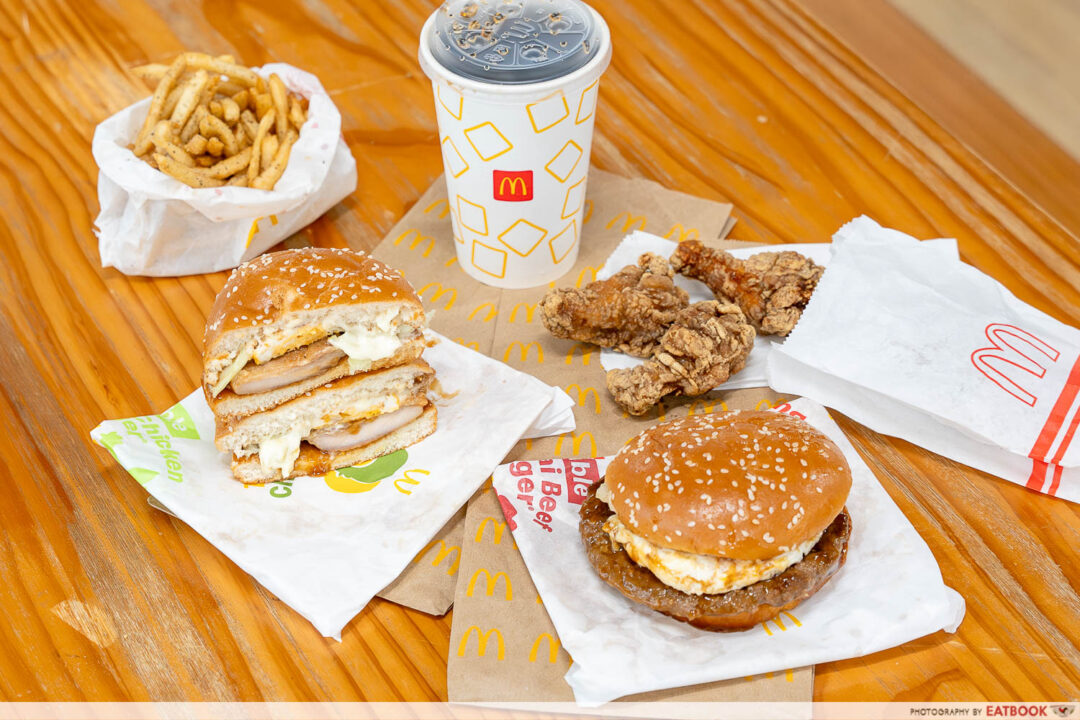 McDonald's Samurai Burger And Seaweed Shaker Fries Are Back | Eatbook.sg