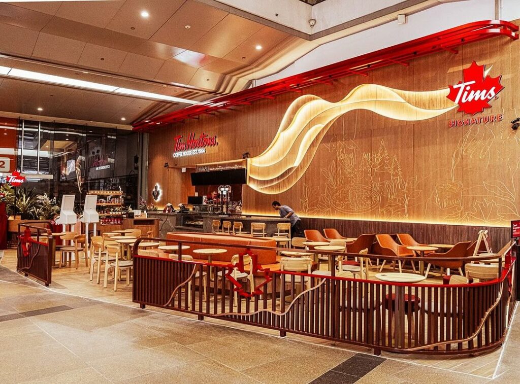 Tims Hortons Signature Opens In Singapore | Eatbook.sg