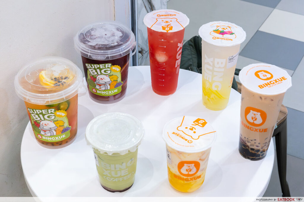 Bingxue: China-Famous Tea and Ice Cream Chain In Singapore | Eatbook.sg