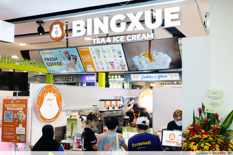 Bingxue: China-Famous Tea and Ice Cream Chain In Singapore | Eatbook.sg