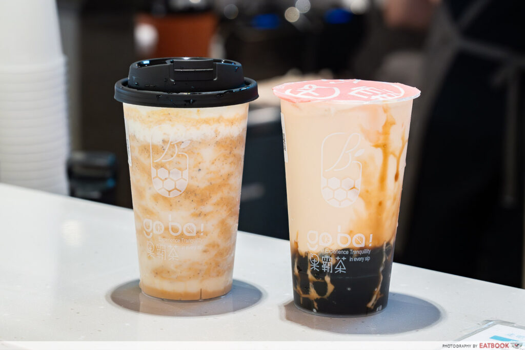 Go Ba: Popular Taiwanese Bubble Tea At Raffles City | Eatbook.sg