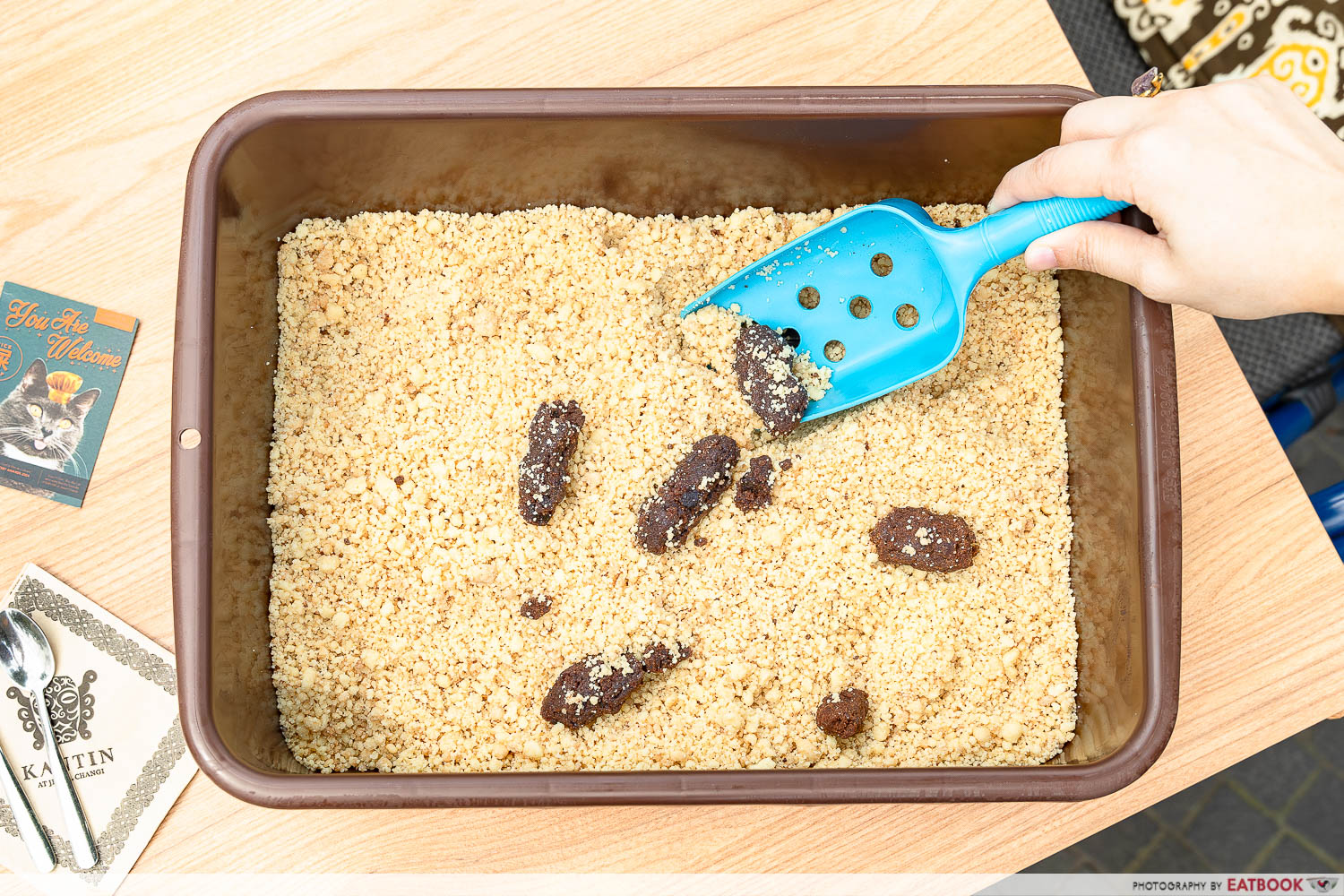 Kantin Has "Cat Poop" Dessert At Jewel Changi | Eatbook.sg