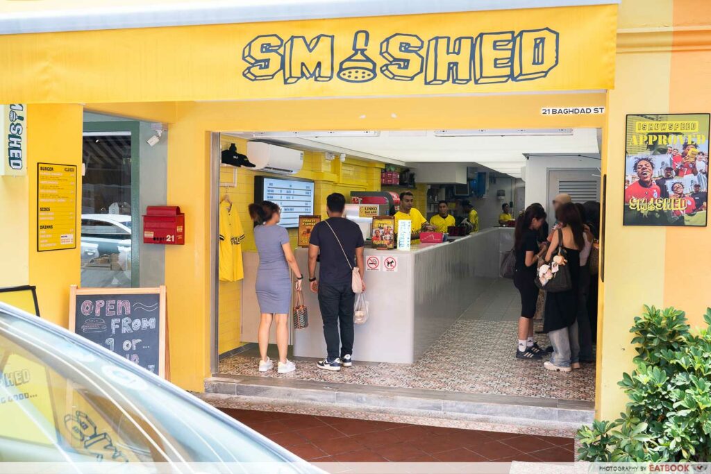 Smashed Review: Halal Smashed Burgers Near Bugis | Eatbook.sg