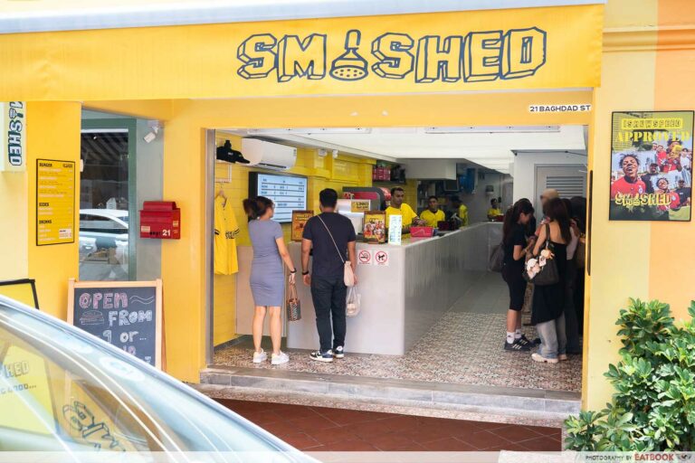 Smashed Review: Halal Smashed Burgers Near Bugis | Eatbook.sg