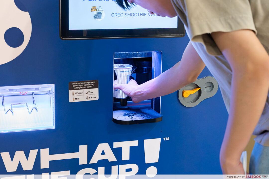 What the Cup! Has 300+ Drinks In One Vending Machine | Eatbook.sg