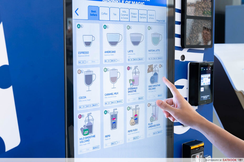 What the Cup! Has 300+ Drinks In One Vending Machine | Eatbook.sg