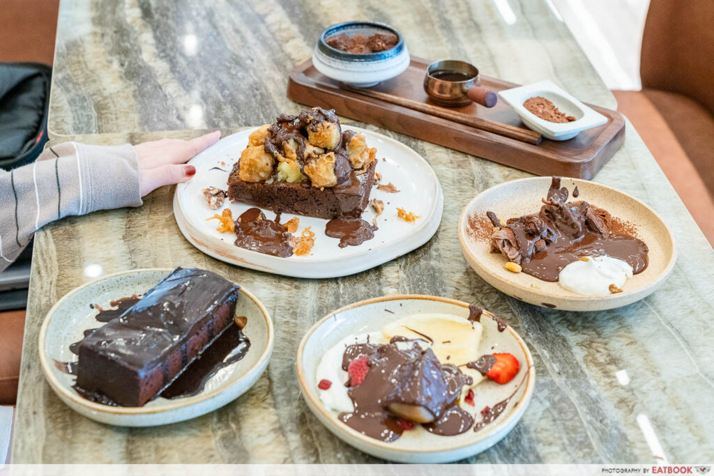 Awfully Chocolate Has Chocolate Raclette Wheel In Orchard | Eatbook.sg