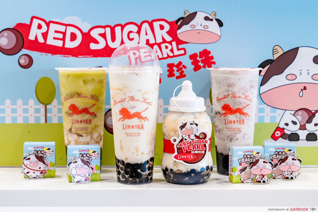 LiHO TEA Has New Red Sugar Pearls Series | Eatbook.sg