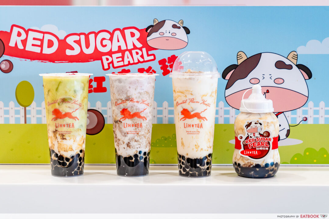 LiHO TEA Has New Red Sugar Pearls Series | Eatbook.sg