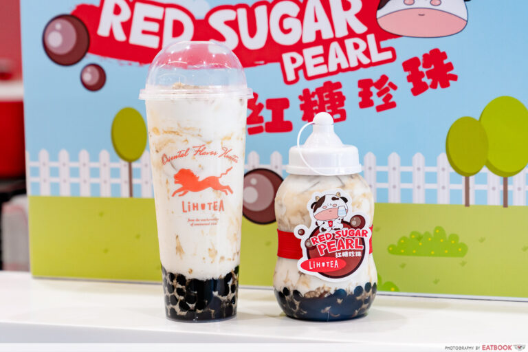 LiHO TEA Has New Red Sugar Pearls Series | Eatbook.sg