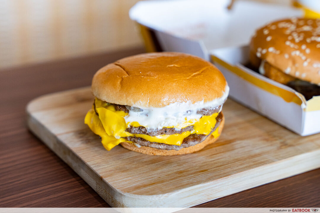 McDonald's Has New Cheesy Truffle Beef Deluxe Burger | Eatbook.sg