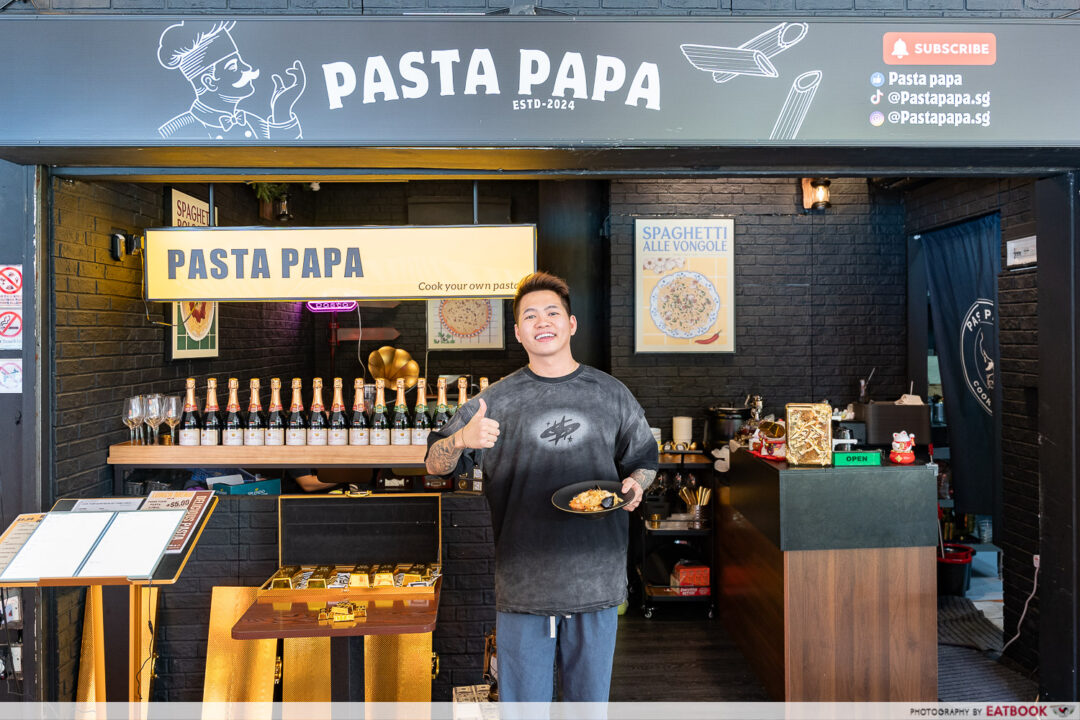 Pasta Papa: New DIY Pasta Cafe By Lukey Chan | Eatbook.sg