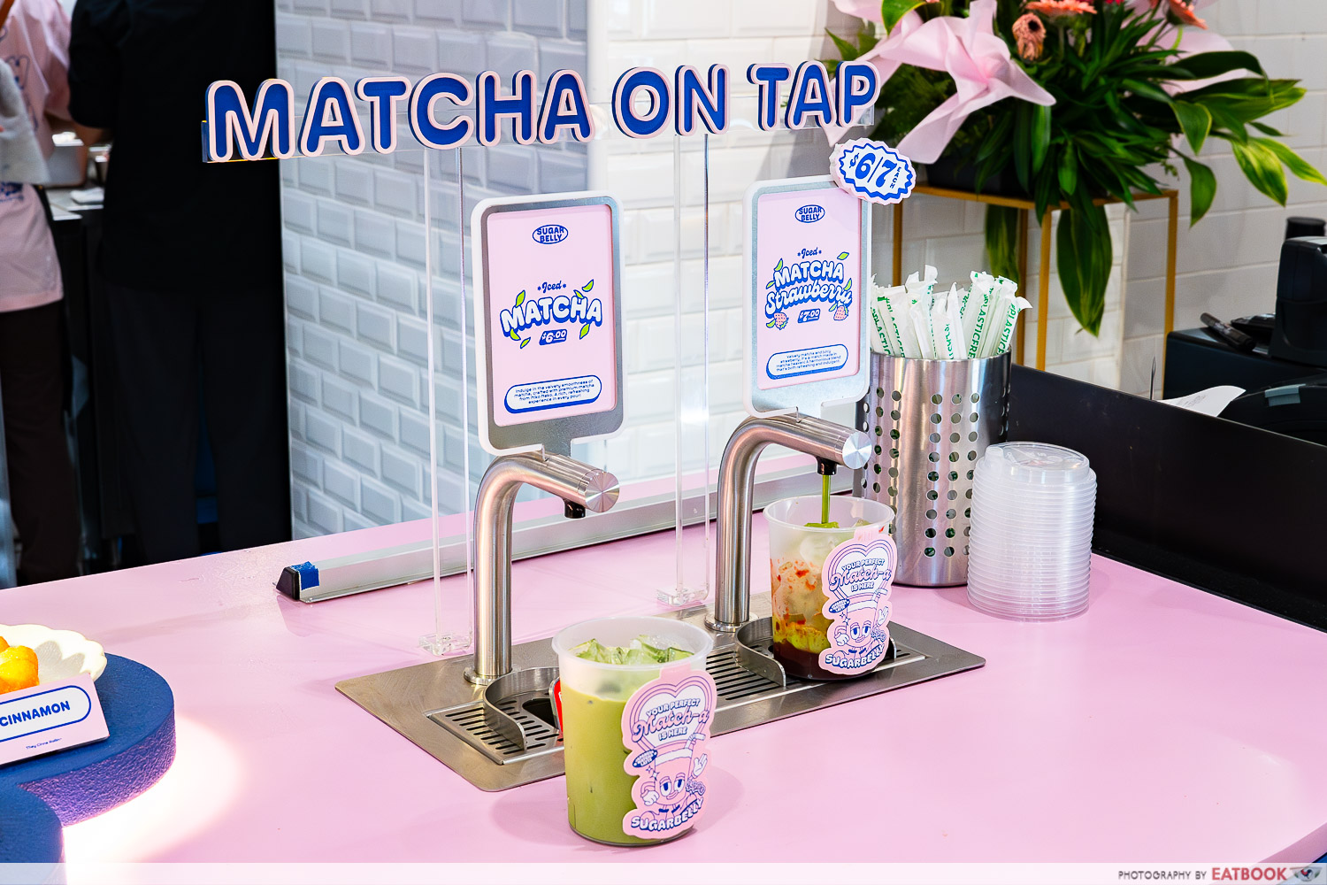 Sugar Belly Jewel: Matcha On Tap And Mochi Donuts | Eatbook.sg