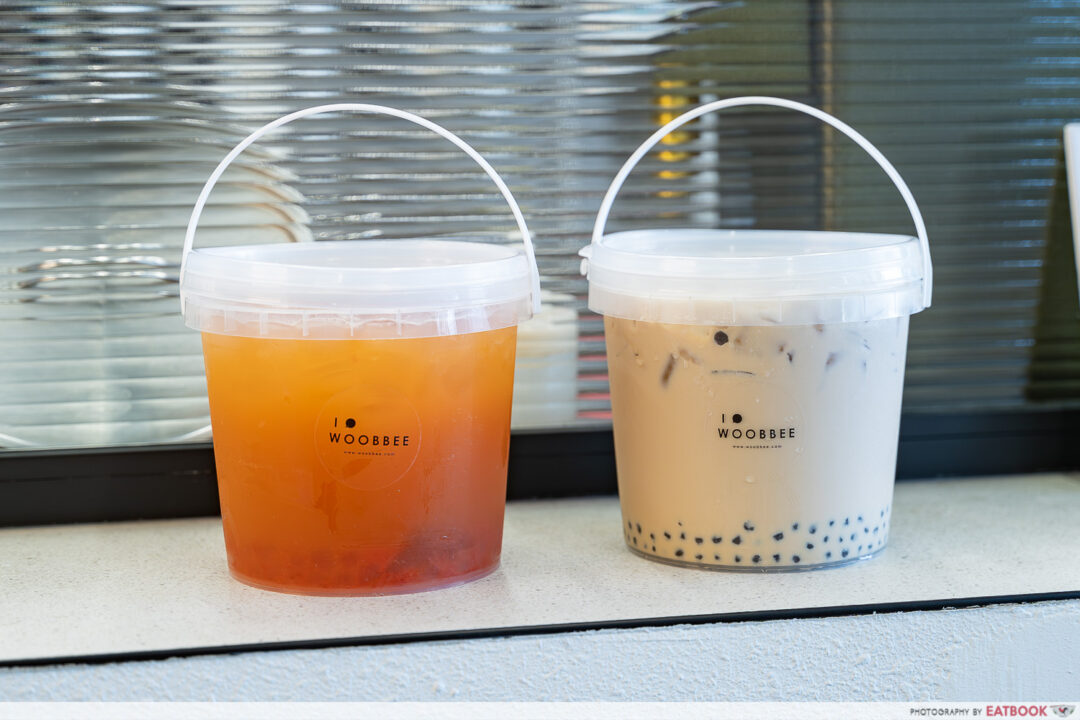 Woobbee Has 2L XXL Bubble Tea Bucket | Eatbook.sg
