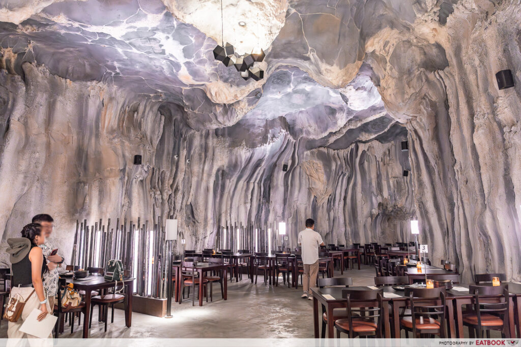 Cavern Restaurant Review: First Restaurant In A Cave | Eatbook.sg