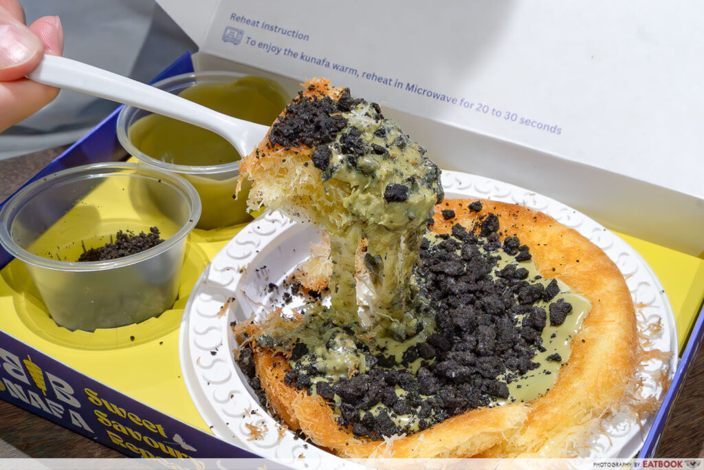 Kebab Konafa: DIY Kunafa At Our Tampines Hub | Eatbook.sg