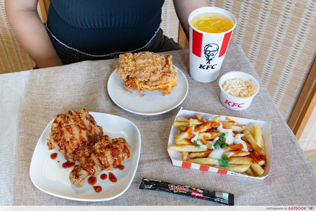 KFC Samyang Buldak Will Be Avail From 2 April 2025 | Eatbook.sg