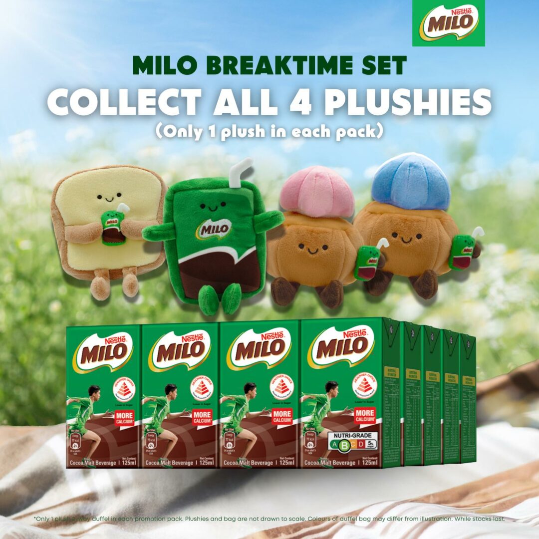 Viral MILO Plushies Are Back From 25 August 2025 | Eatbook.sg