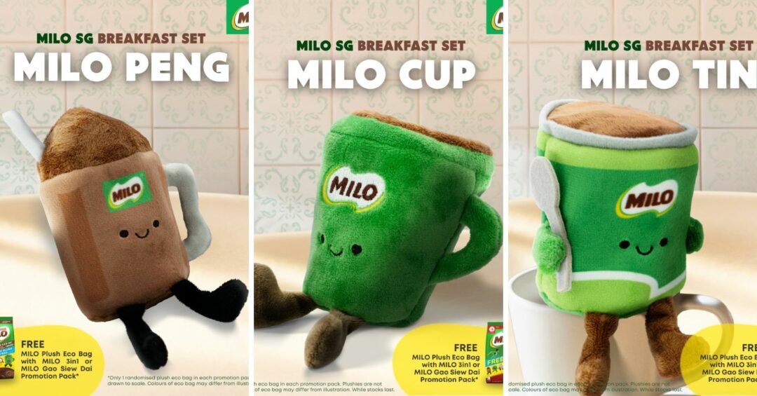 Milo Drops Singapore-Exclusive Plushies On 26 Apr | Eatbook.sg