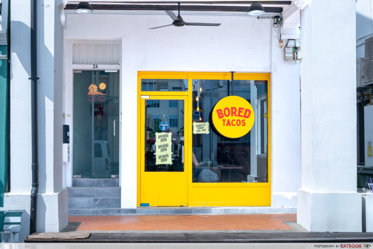Bored Tacos Review: Affordable Mexican Food In Lavender | Eatbook.sg