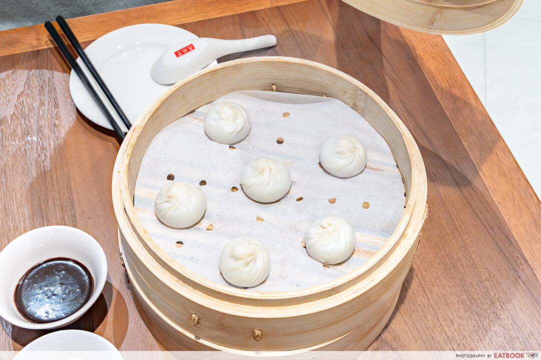 Din Tai Fung Launches Black Sesame Mochi XLB | Eatbook.sg
