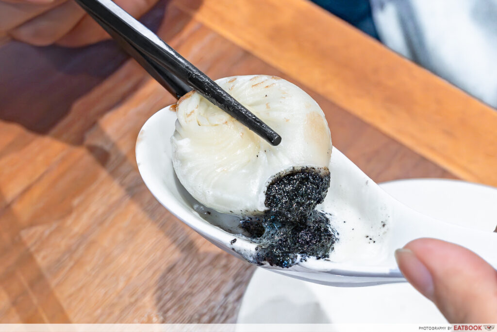 Din Tai Fung Launches Black Sesame Mochi XLB | Eatbook.sg
