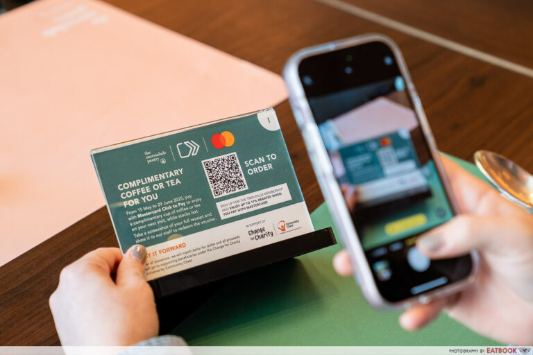 Mastercard Click To Pay Is Offering Freebies At SG Cafes | Eatbook.sg