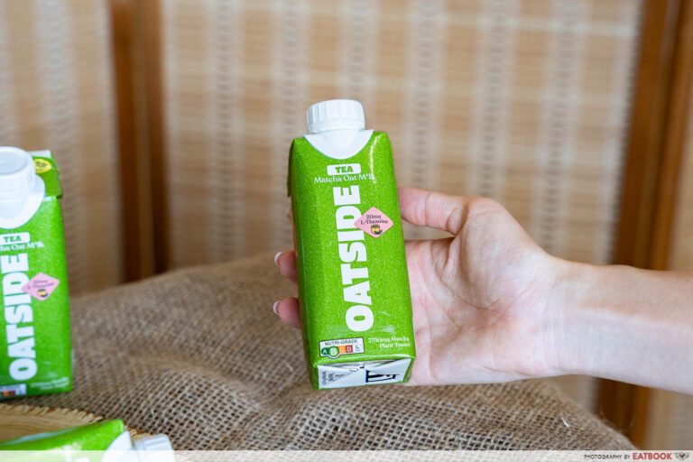 Oatside Has New Matcha Oat Milk | Eatbook.sg
