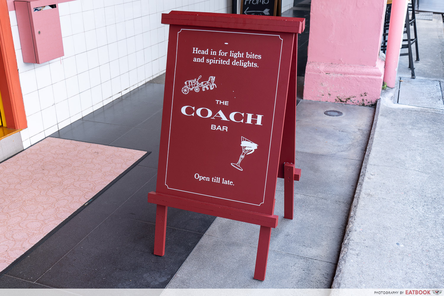 The Coach Bar Opens In Chinatown | Eatbook.sg