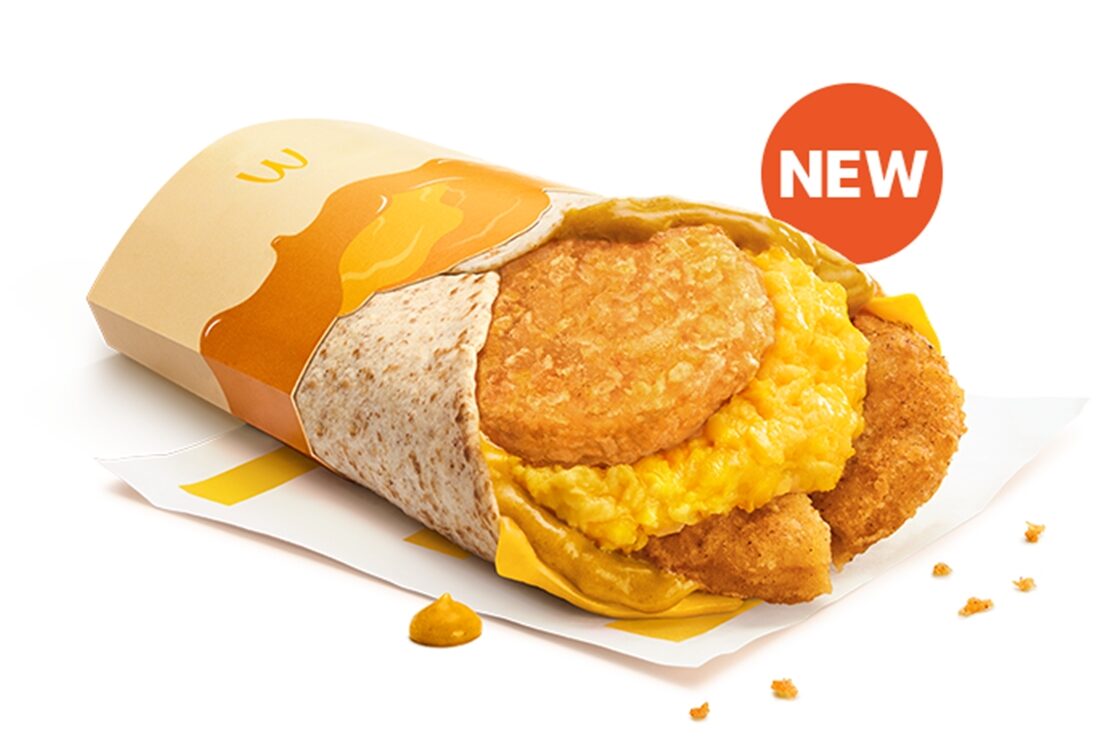 McDonald's Launches Curry Chicken Breakfast Wrap | Eatbook.sg
