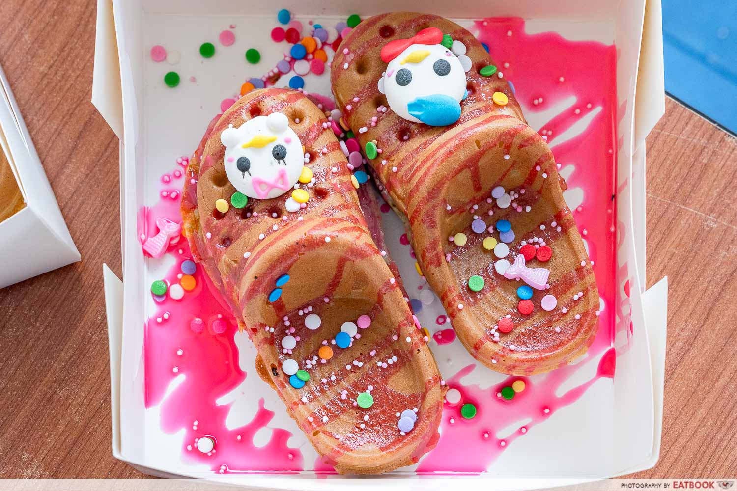 Holey Crocs: Pasar Malam Stall With Crocs Waffles | Eatbook.sg