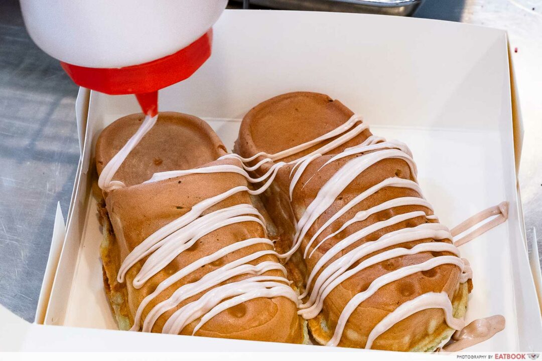 Holey Crocs: Pasar Malam Stall With Crocs Waffles | Eatbook.sg