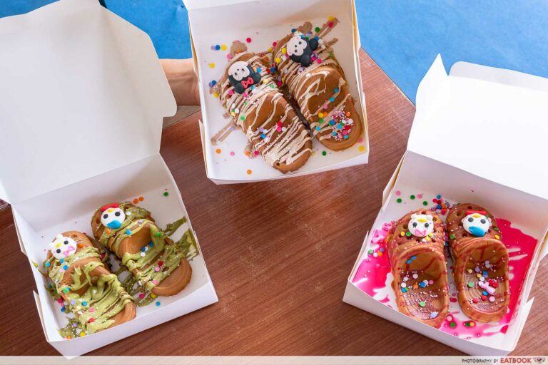 Holey Crocs: Pasar Malam Stall With Crocs Waffles | Eatbook.sg