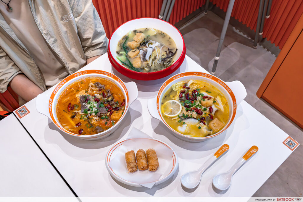 Xiao Yu Hao Opens In Singapore With Famous Suan Cai Yu | Eatbook.sg