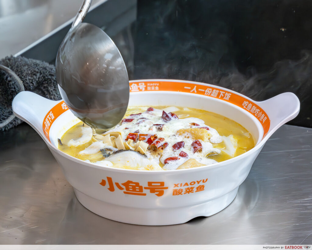 Xiao Yu Hao Opens In Singapore With Famous Suan Cai Yu | Eatbook.sg