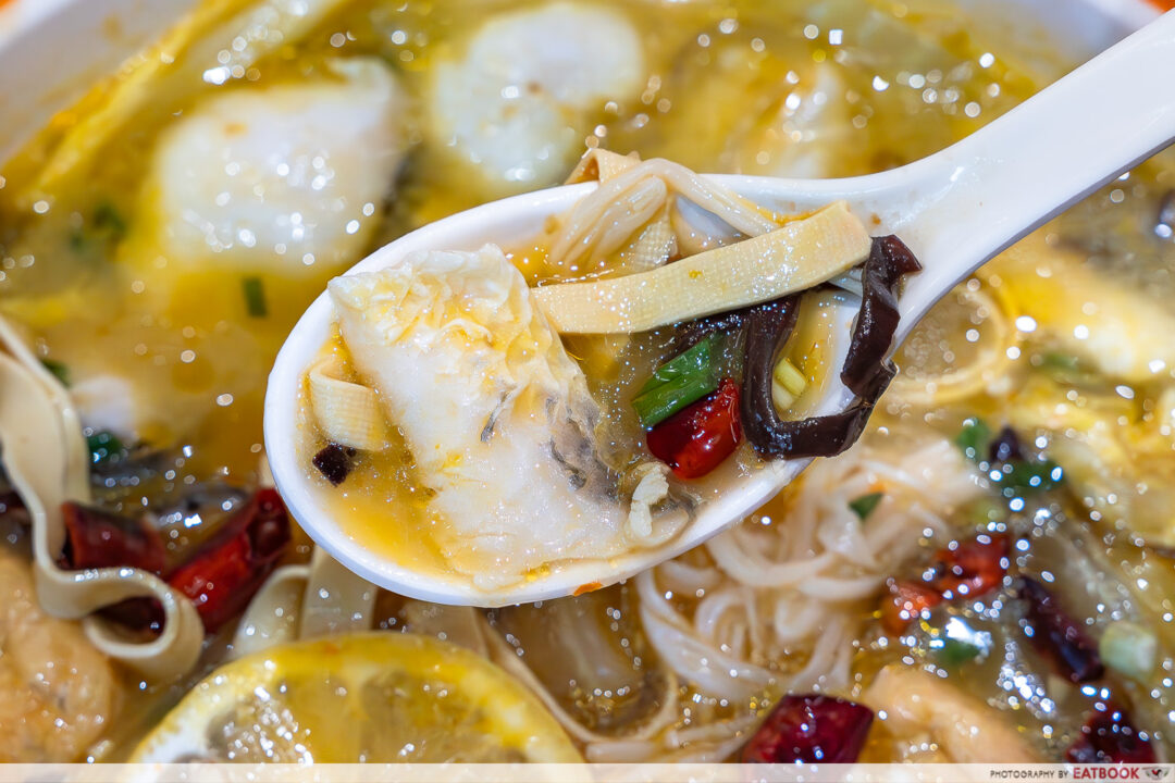 Xiao Yu Hao Opens In Singapore With Famous Suan Cai Yu | Eatbook.sg