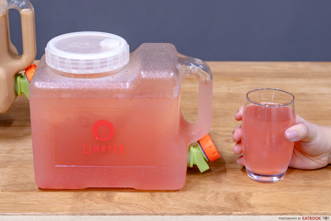 LiHO Has 4-Litre Bubble Tea Tubs For Limited Time | Eatbook.sg