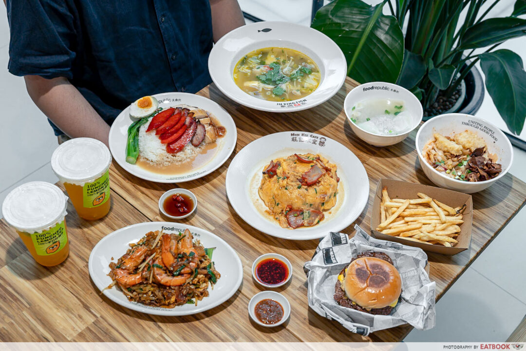 The Food Place Food Court Reopens At Raffles City | Eatbook.sg