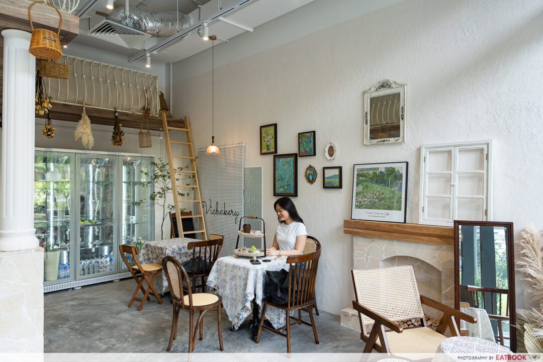 Vic Bakery Is A Pretty Cottagecore Cafe In One-North | Eatbook.sg