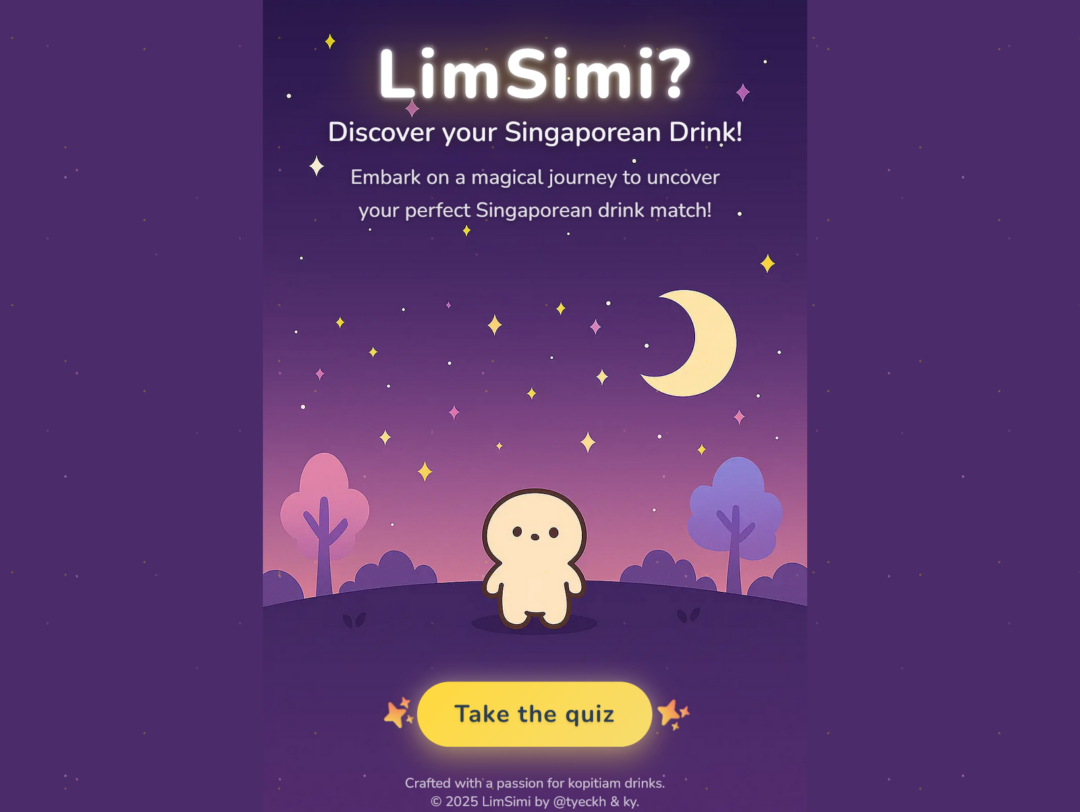 LimSimi Quiz: Find Out What Local Drink Matches Your Personality | Eatbook.sg