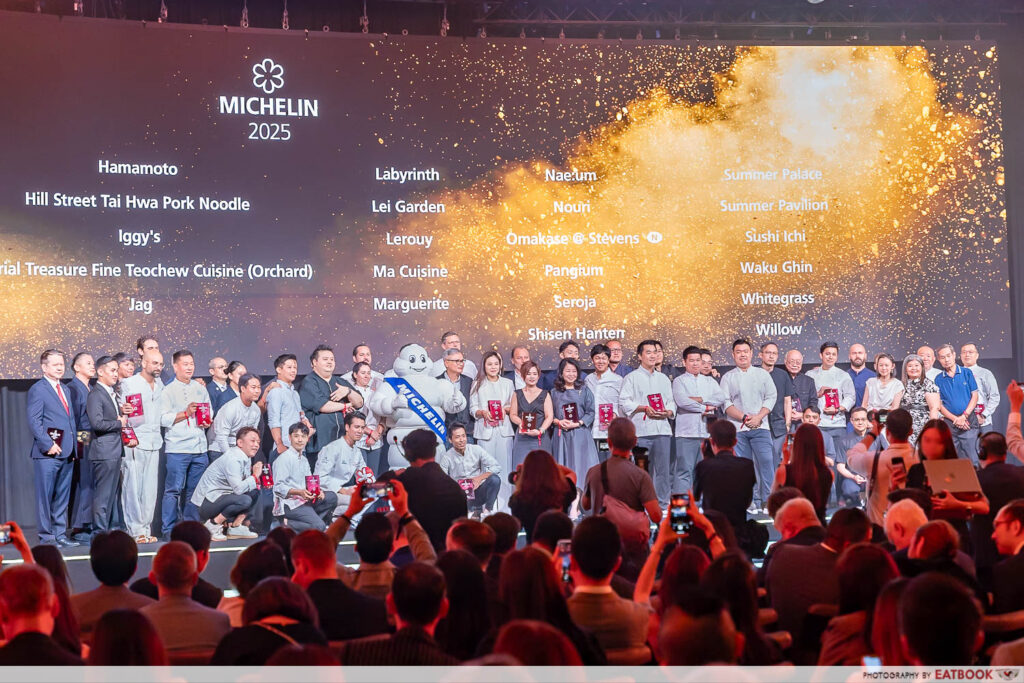 Michelin Guide Singapore 2025 Winners | Eatbook.sg