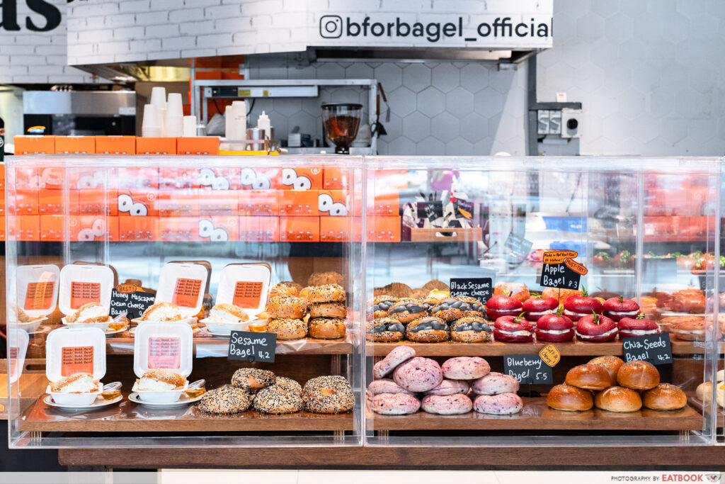 Bakery B For Bagel Pops Up At Suntec City | Eatbook.sg