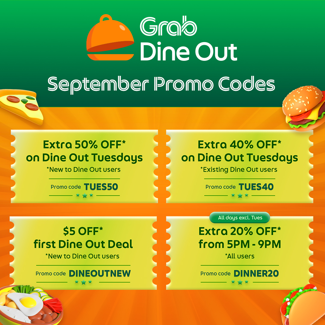 10 Food Deals In Singapore For September 2025 | Eatbook.sg