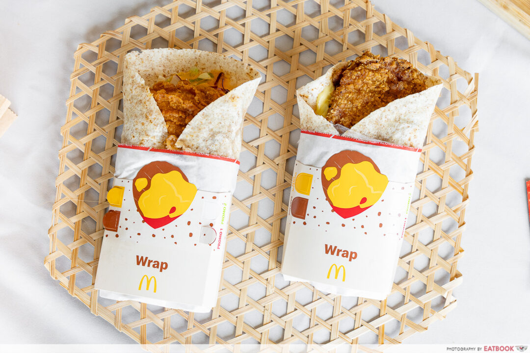 McDonald’s Has New Spicy Tomato Chicken McWraps | Eatbook.sg