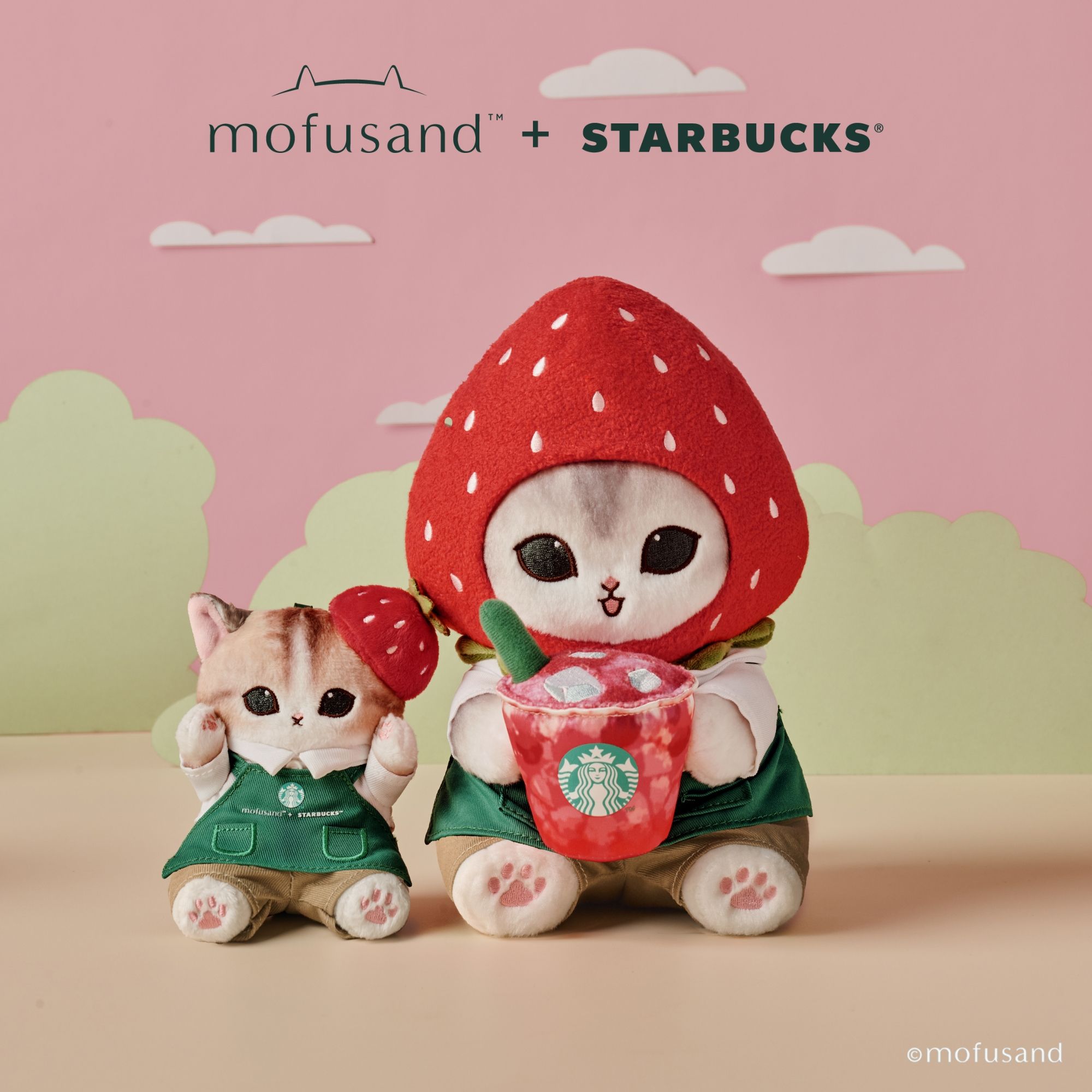Starbucks x Mofusand: New Strawberry Collection | Eatbook.sg