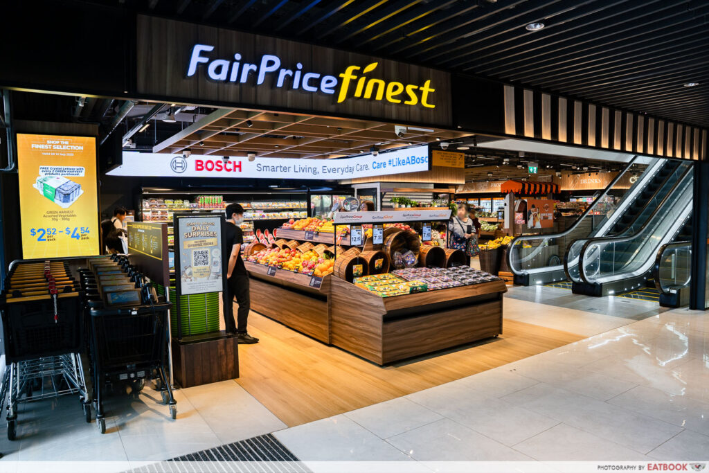 AI-powered FairPrice Finest Opens At Punggol Coast Mall | Eatbook.sg