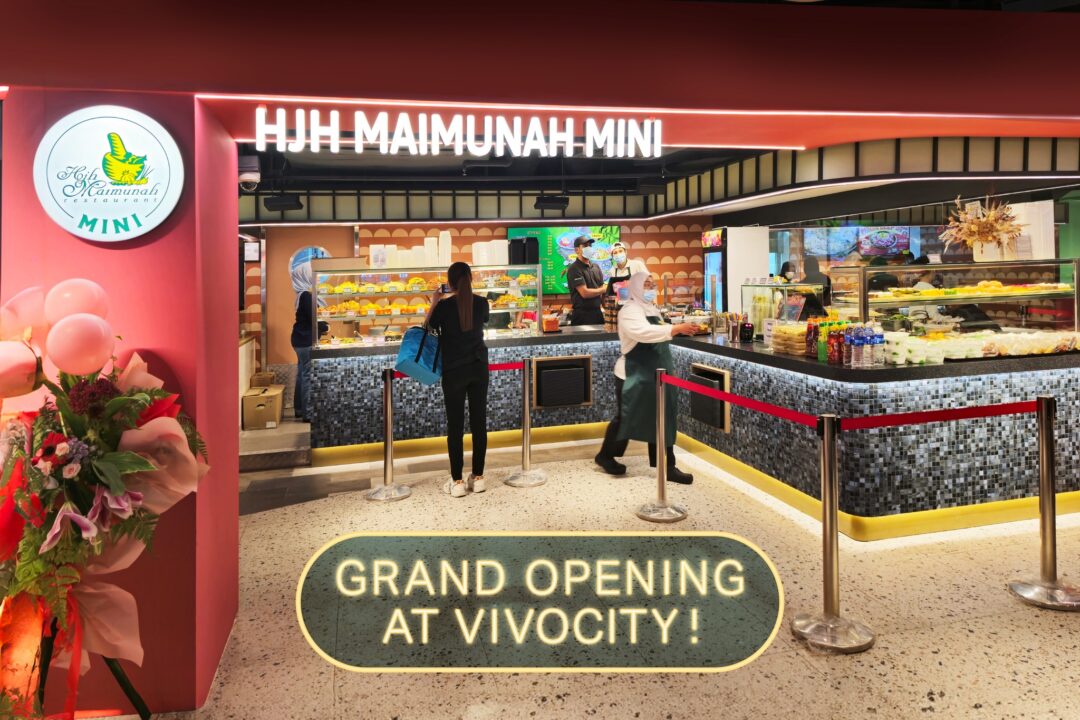 Hjh Maimunah Mini Opens At VivoCity Food Court | Eatbook.sg