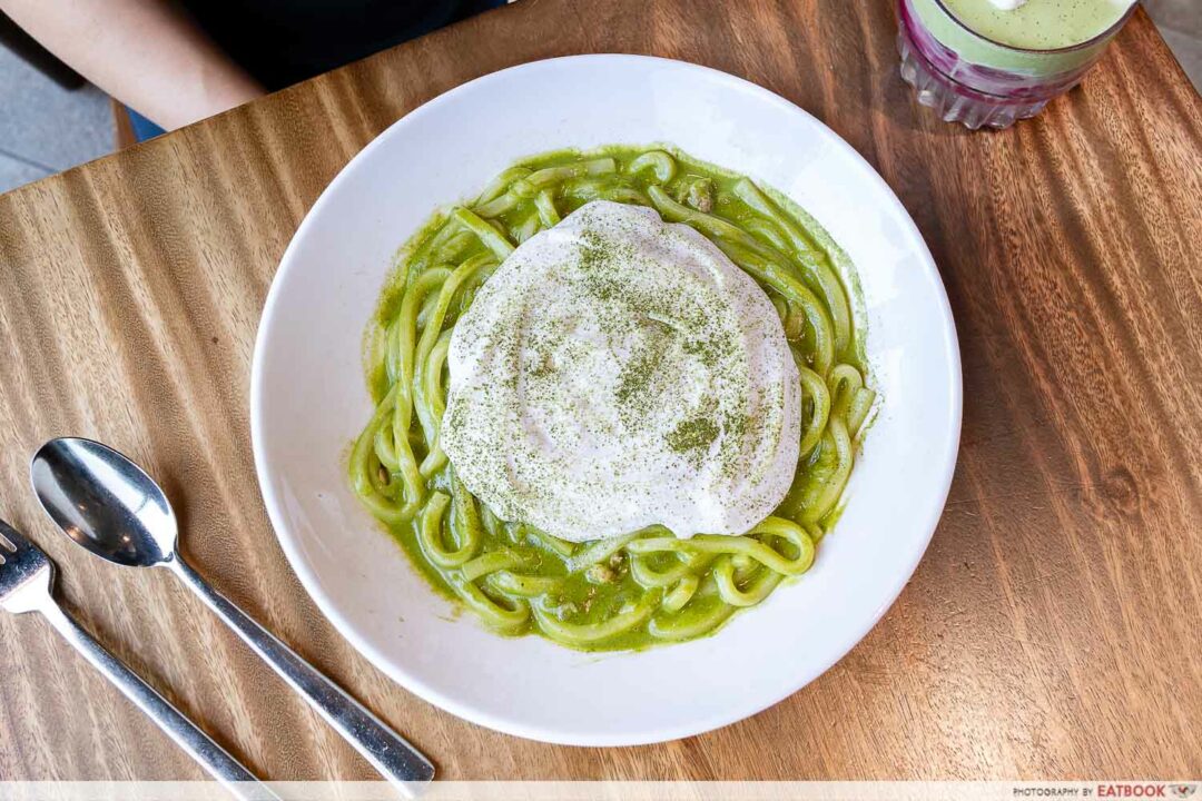 Surrey Hills x HeyTea: New Matcha Udon Till 25 Sep | Eatbook.sg