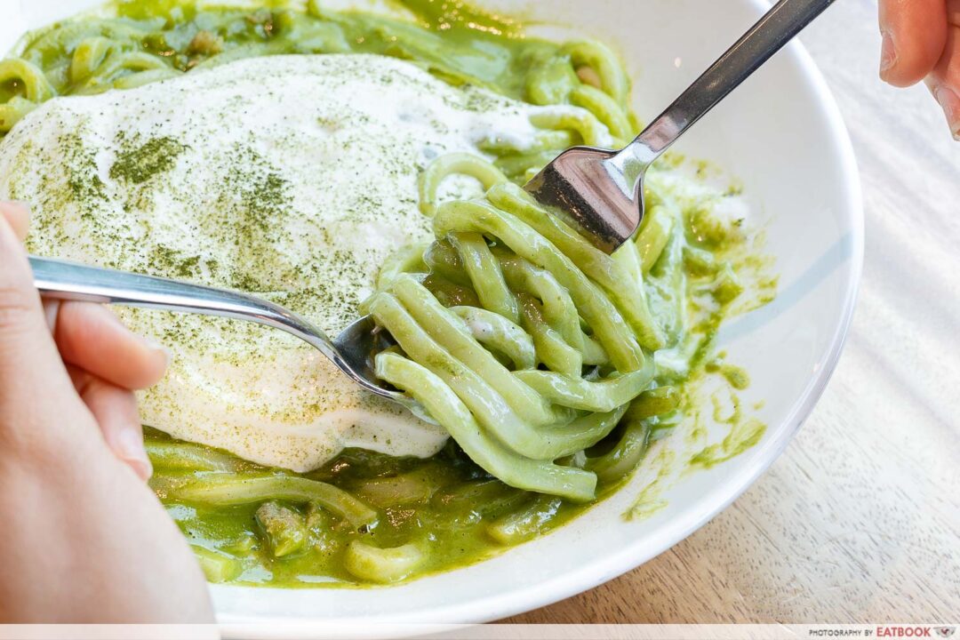 Surrey Hills x HeyTea: New Matcha Udon Till 25 Sep | Eatbook.sg